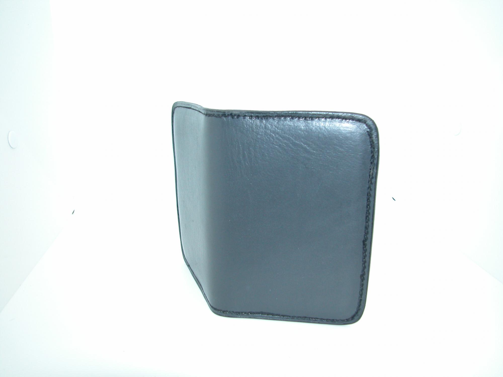 Wallet Passport Style Grey Colour | Custom leather work in the Okanagan ...